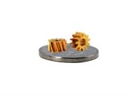 China M0.3 Helical Drive Gear T11 AGMA Class 10 Levels Brass Alloy for sale