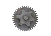 China 37T Metal Spur Gear 1.0M 42CrMo 12.7 Pitch Sprocket Assembly Nitriding for sale