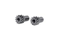 China T12 M0.5 Miniature S45C Pinion Gear Shaft RoHS Approved for sale
