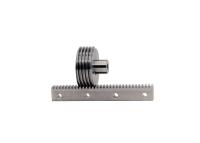 China S45 Steel 9 DIN 3962 Helical Gear Racks 1.5° Helix Angle Precision Rack And Pinion for sale