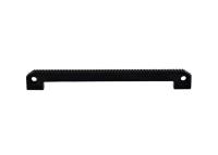 China 20 Degree PA Celical Helical Gear Rack Blackened M0.4 Right Handed for sale