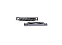 China CNC Multi Shape Helical Gear Racks Miniature Aluminium Brass C45 M0.5 for sale