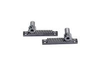 China CNC Multi Shape Helical Gear Racks Miniature Aluminium Brass C45 M0.5 for sale