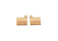 China Mirror Spur Rail Rack M0.7 CNC Machining DIN3962 Aluminium Bronze for sale