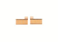 China M0.55 Mirror Spur Gear Rack Slider DIN 3974 CNC Aluminium Bronze For Robotics for sale