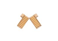 China M0.55 Mirror Spur Gear Rack Slider DIN 3974 CNC Aluminium Bronze For Robotics for sale