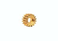 China Aluminium Bronze Miniature Spur Gear 0.5M 16T PCD 8.0 For Robotics for sale