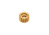 China Aluminium Bronze Miniature Spur Gear 0.5M 16T PCD 8.0 For Robotics for sale