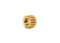 China Aluminium Bronze Miniature Spur Gear 0.5M 16T PCD 8.0 For Robotics for sale