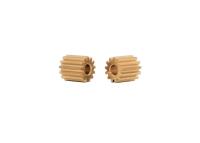 China 13T Brass Nylon Straight Spur Gear PPAP 0.25-0.5M For Printer for sale