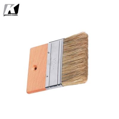China K Brand 4 Inch White Bristle Paint Brush for Interior and Exterior Walls for sale