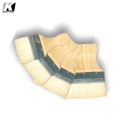 China OEM Pure Bristle Paint Brushes Multipurpose Wooden Handle 2-5 Inch Sizes for sale