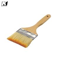 China 3 Inch Natural Bristle Paint Brush Flat Chip Brush for Oil Based Liquids for sale