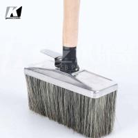 China 60x160mm Nylon Bristle Paint Brush with Wood Handle for Wall Painting for sale