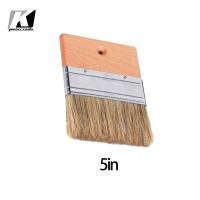 China Anticorrosive Bristle Paint Brush 5 Inch for Interior Walls Edges Ultralight for sale