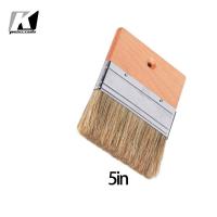China Anticorrosive Bristle Paint Brush 5 Inch for Interior Walls Edges Ultralight for sale