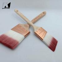China OEM Multiscene Synthetic Fiber Paint Brush 2 Inch 3 Inch 4 Inch Angled Brush for Wall Painting for sale