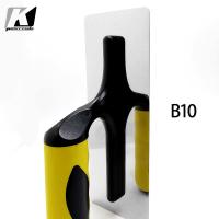 China Rustproof Stainless Steel Plastering Float 20cm Finishing Trowel Drywall Tool for sale