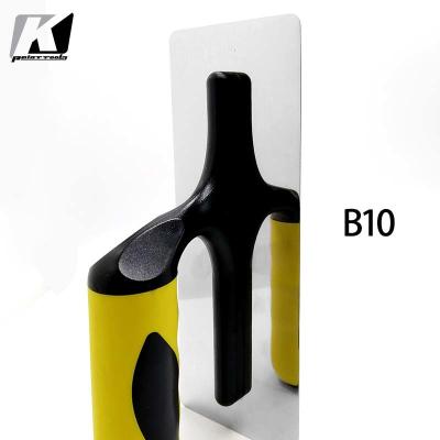 China Rustproof Stainless Steel Plastering Float 20cm Finishing Trowel Drywall Tool for sale