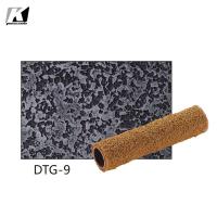 China 9 Inch Foam Patterned Paint Roller for Floor Texture Stencil Design High Density Polyester for sale