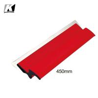 China 450mm Stainless Steel Skimming Spatula for Drywall Sheetrock Smoothing Blade 0.3mm for sale