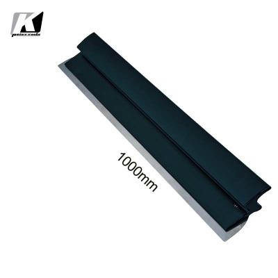 China 1000mm Drywall Skimming Knife Aluminum Handle Stainless Steel Blade 0.3mm Thickness for sale