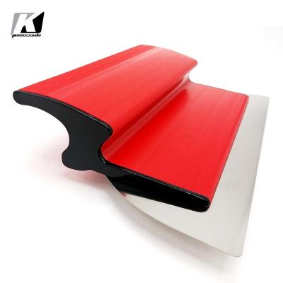 China 450mm Durable Plaster Drywall Skimming Blade Stainless Steel 0.3mm Thickness for sale