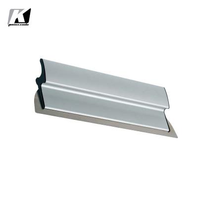 China 600mm Stainless Steel Plastering Skimming Spatula Drywall Smoothing Blade 0.3mm Thickness for sale