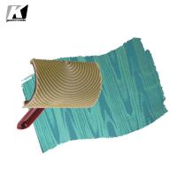 China 4 Inch Rubber Wood Grain Painting Tool for DIY Wall Decoration Faux Wood Texture Roller for sale