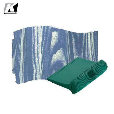 China Fireproof OEM Wood Grain Effect Paint Tool 6 Inch Antiwear Faux Finish Graining Tool for sale