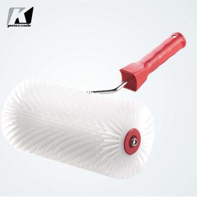 China 250mm Spiked Roller for Self Leveling Epoxy Floor Paint Bubble Removal 1.5mm Teeth for sale