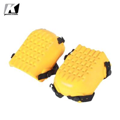 China PU Hard Plastic Epoxy Paint Tools Knee Pads Multifunctional Antiwear 0.5 inch Cushion for sale