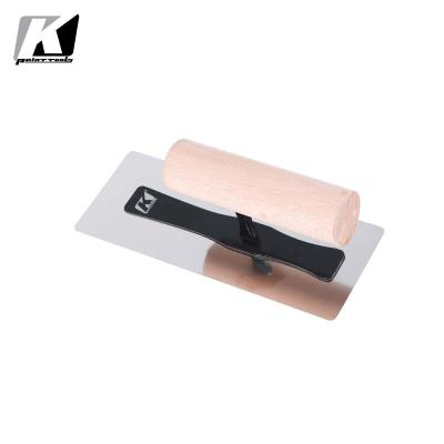 China Stainless Steel Plastering Trowel 200x70mm Rustproof Lightweight for Smooth Finish for sale