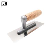 China Rustproof Stainless Steel Plastering Float 200x80x0.7mm with Wood Handle for sale