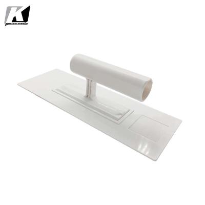 China White Drywall Plastic Finishing Trowel with Handle 240x90x7mm for sale