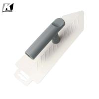 China Ultralight White Plastic Plastering Float , Antiwear Plastic Skimming Trowel for sale