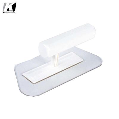 China OBM Practical Plastic Finishing Trowel With Corner Transparent Blade for sale