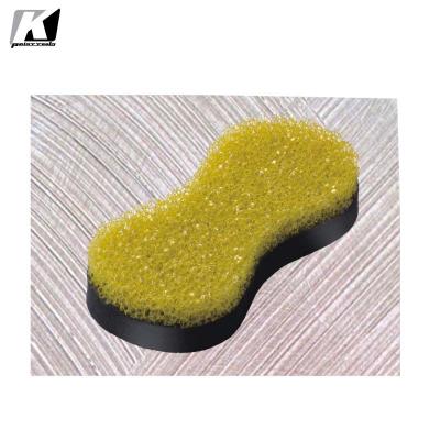 China OBM Synthetic Pulp Sponge Semicircle Shape Wall Painting Tool for Crafts and Cleaning for sale