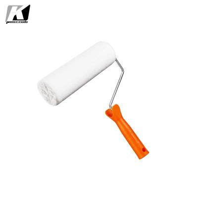 China OBM 9 Inch Fabric Paint Roller High Density Foam 10mm for Walls for sale