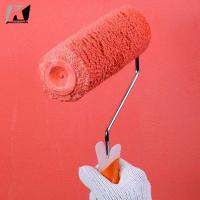China Damask Pattern Fabric Paint Roller 12mm Nap Corrosion Resistant for sale