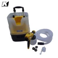 China 1600W HVLP Trolley Paint Sprayer 4 Copper Nozzles 800ml 1200ml/min for sale