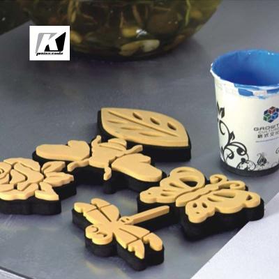 China Reusable Soft Drywall Texture Sponge Stamps For Painting Lightweight for sale