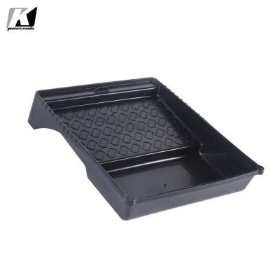 China ODM Ultralight Plastic 9 Inch Black Paint Tray for 9-Inch Roller Brushes for sale