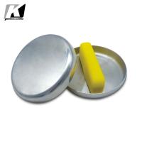 China Stainless Steel Texture Paint Sponge 10cm with Plastic Handle for Wall Polishing for sale