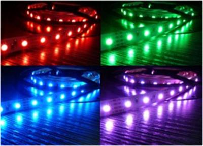 China Flexible 5050 RGB LED Module Strips IP65 Waterproof 12V - 24V for sale