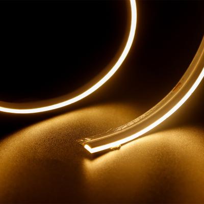 China IP20 COB Flexible LED Strip 378 Chips/M High Lumen Dot Free Side Illumination for sale