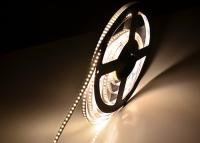 China Flexible DC12V/24V 5meters white/warm white color 48w led strip light for sale