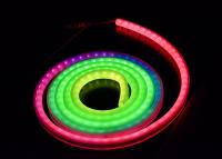 China RGB Led Rope Light Neon Tube RGB Flexible LED Strip Lights 5050RGB with IC embedded IP67 for outdoor for sale