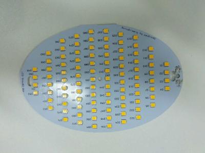 China Customized 24V 15W Warm White Elliptical LED Module With Heating Radiator for Booth Lighting for sale