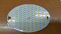 China Customized 24V 15W Warm White Elliptical LED Module With Heating Radiator for Booth Lighting for sale